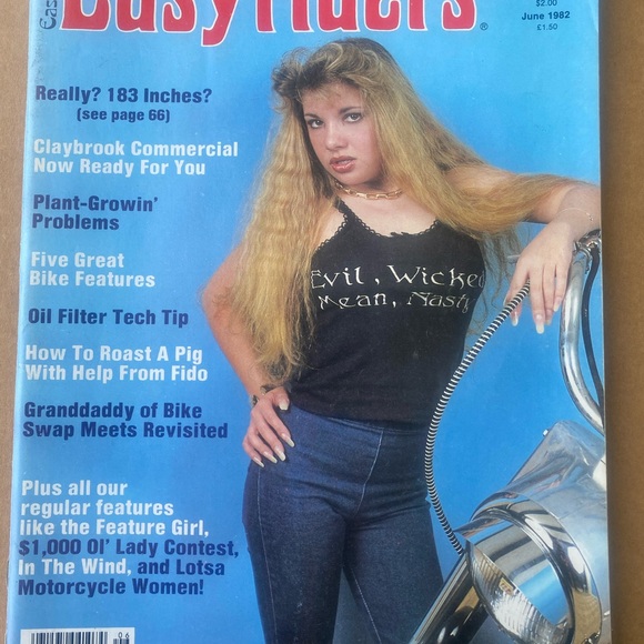 Easy Rider | Art | Vintage Easy Rider Chopper Magazine June 982 Wpatch ...
